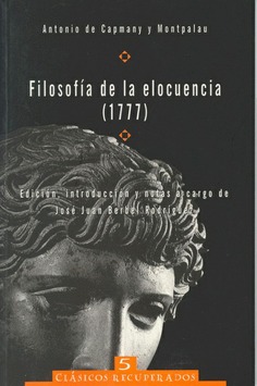 Filosofía de la elocuencia (1777) - Editorial Universidad de Almería